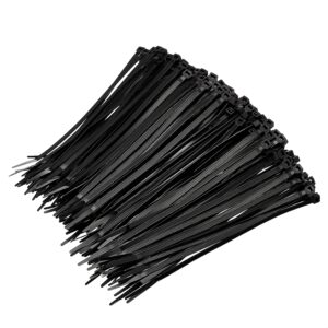 amazon basics multi-purpose cable ties - 8-inch/200mm, 1000-piece, black