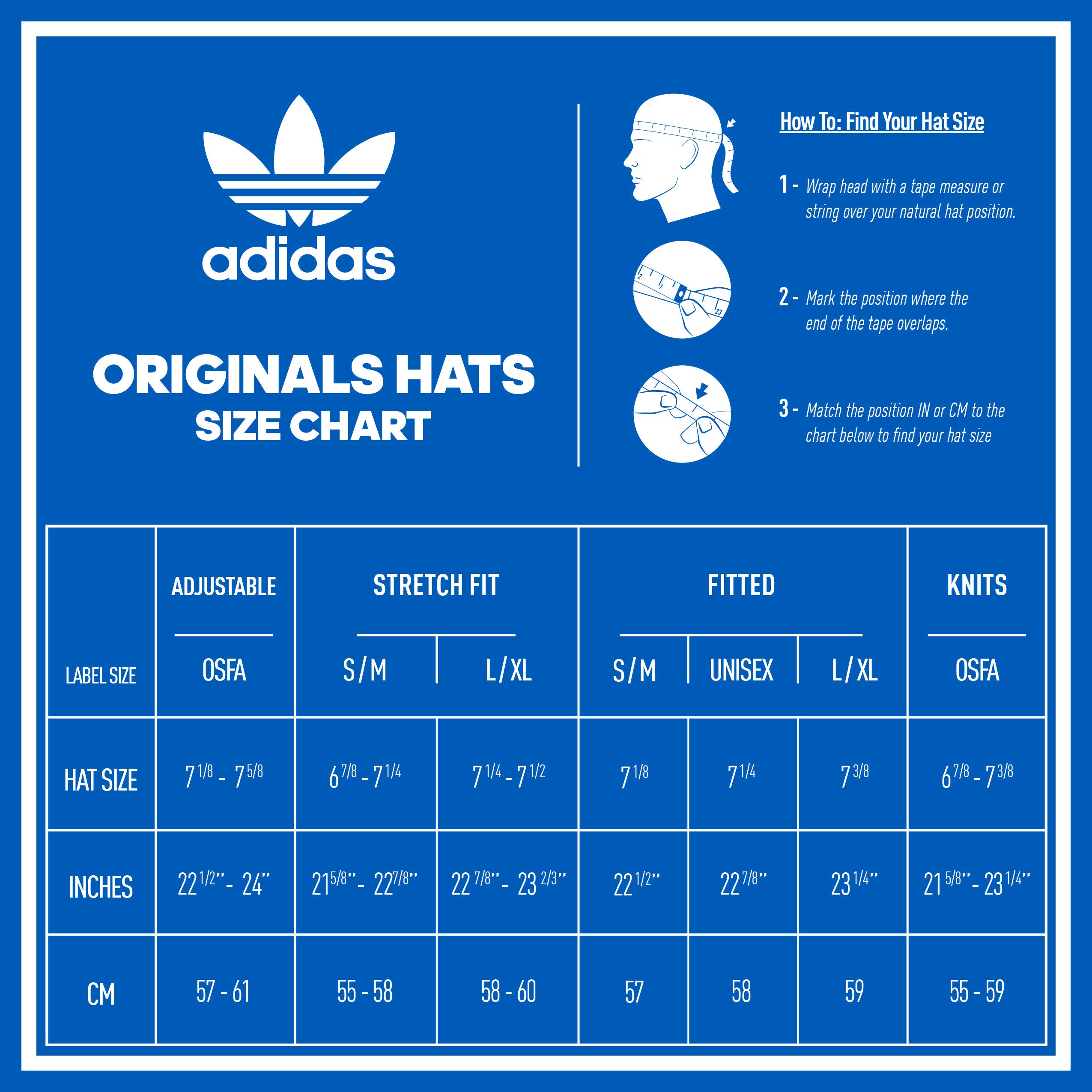 adidas Originals Men's Originals Relaxed Split Trefoil Strapback, White, One Size