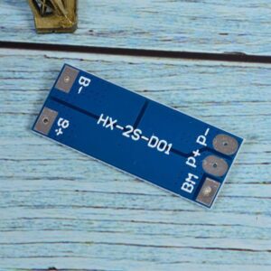 Comimark 2Pcs 2S 8A 7.4V Balance 18650 Li-ion Lithium Battery BMS Charger Protection Board