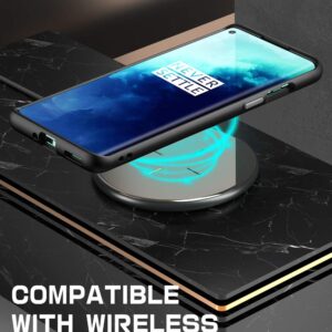 SUPCASE Unicorn Beetle Style Series Case Designed for OnePlus 8, Premium Hybrid Protective Clear Case (Black)