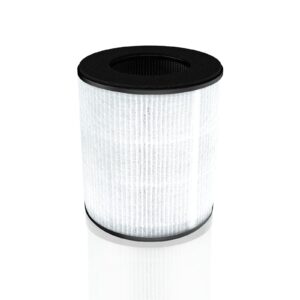 tredy td-1300 air purifier replacement filter, h13 true hepa, for pets hair smoke dust pollen