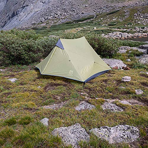 Arches Ultralight Trekking Pole Tent and Footprint - Perfect for Thru-Hikes, Backpacking, Kayaking, and Bikepacking (2P)