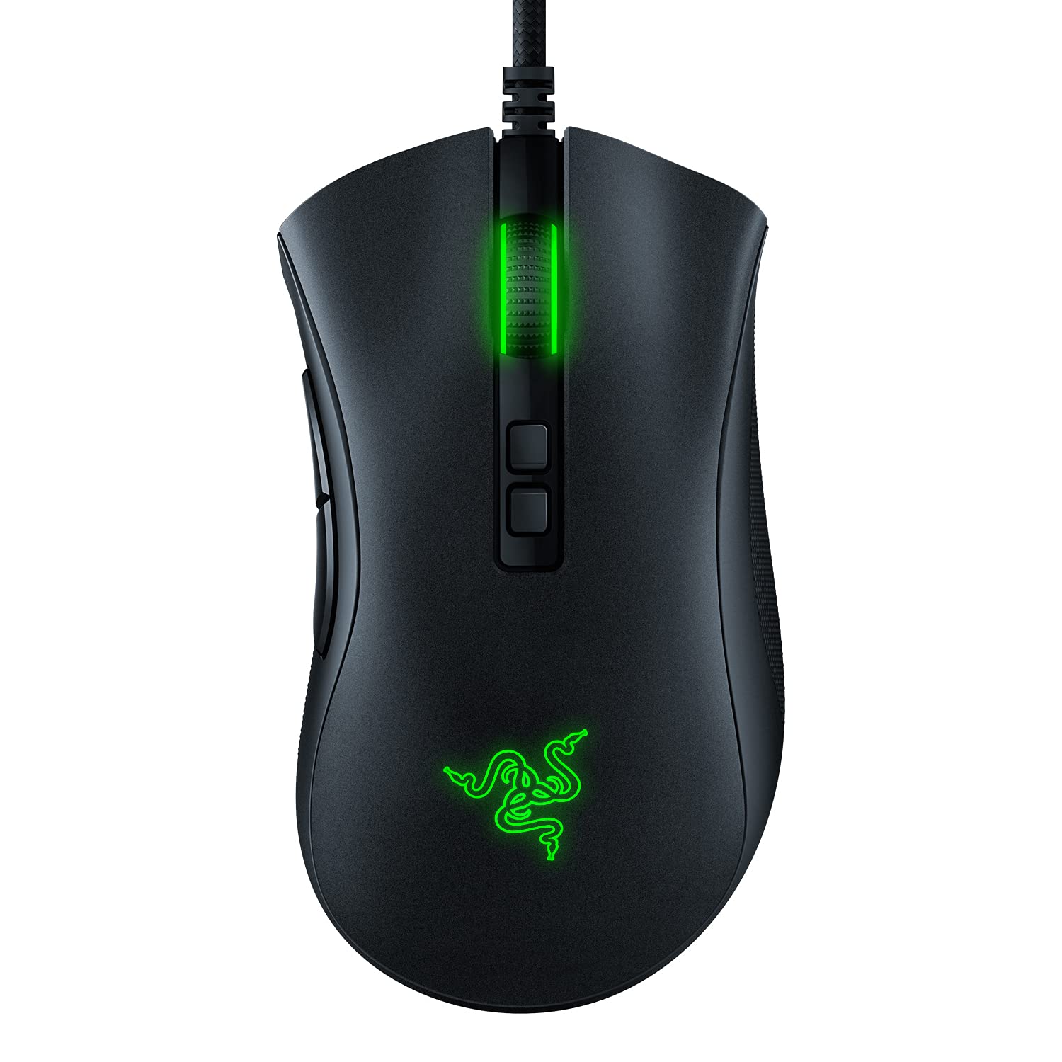 Razer DeathAdder v2 Ergonomic Wired Gaming Mouse Chroma RGB Lighting Programmable (Renewed)