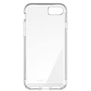 Tech21 Pure Clear for iPhone SE 2022 (3rd Gen), SE 2020 (2ND GEN), 7/8 – Crystal Clear Phone Case with 12ft Multi-Drop Protection