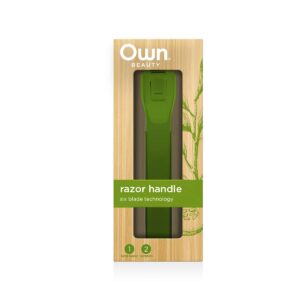 OWN Green 2 Cartridge Razor Set, 1 EA