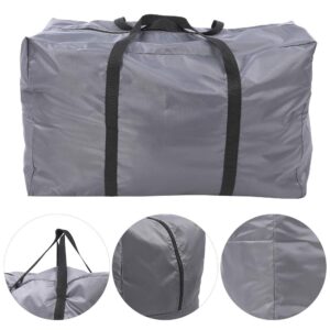 so Large Foldable Storage Carry Handbag, Multifunctional Duffel Bag for Kayak/Boat/Canoeing Sea/Fishing/Rafting/Swimming/Campingt (Gray)(Gray)