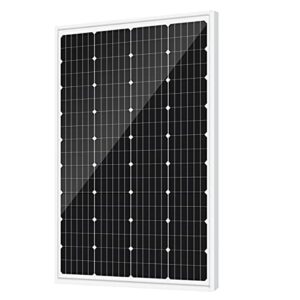 120w solar panel monocrystalline 12v photovoltatic glass pv panel for home roof boat truck travel trailer rv battery charger