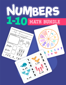 numbers 1-10 math bundle