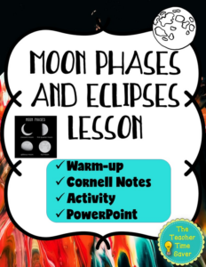 moon phases and eclipses lesson