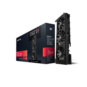 xfx rx 5700 xt triple dissipation 8gb gddr6 3xdp hdmi graphics card rx-57xt83ld8