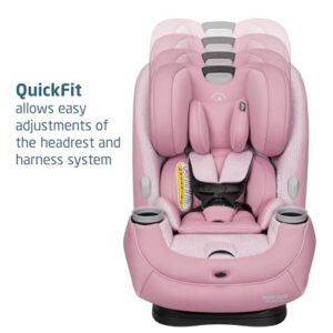 Maxi-Cosi Pria 3 in 1 Convertible Forward and Rear Facing Child Car Seat with Adjustable Harness and Headrest for Kids 4 to 100 Pounds, Pink