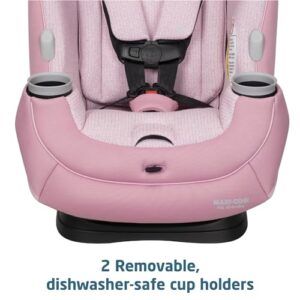 Maxi-Cosi Pria 3 in 1 Convertible Forward and Rear Facing Child Car Seat with Adjustable Harness and Headrest for Kids 4 to 100 Pounds, Pink