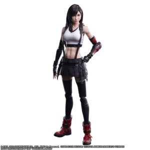 square enix final fantasy vii remake: tifa lockhart play arts kai action figure