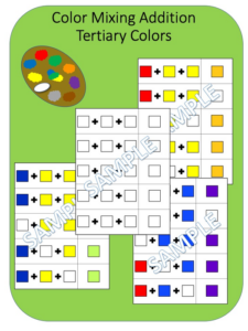 color addition finding tertiary colors