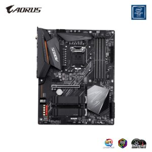 GIGABYTE Z490 AORUS Elite AC (Intel LGA1200/Z490/ATX/2xM.2 Thermal Guard/Realtek ALC1200/SATA 6Gb/s/USB 3.2 Gen 2/Intel 802.11ac/2.5 GbE LAN/RGB Fusion/Gaming Motherboard)