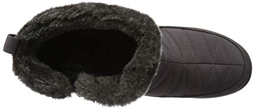 Kamik Women's Hannah Zip W Snow Boot, Black, 6 Wide