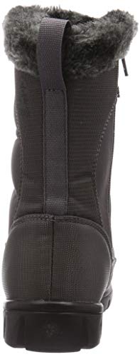 Kamik Women's Hannah Zip W Snow Boot, Black, 6 Wide