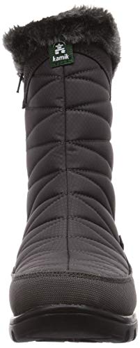 Kamik Women's Hannah Zip W Snow Boot, Black, 6 Wide