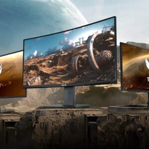 Asus TUF Gaming VG32VQ 32” Curved Gaming Monitor FreeSync HDR Elmb Sync 1440P 144Hz 1ms Eye Care with DP HDMI (Renewed)