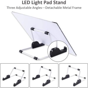 Diamond Painting A4 LED Light Pad Kit, LED Artcraft Tracing Light Table, Tools and Accessories Kit for Full Drill & Partial Drill 5D Diamond Painting