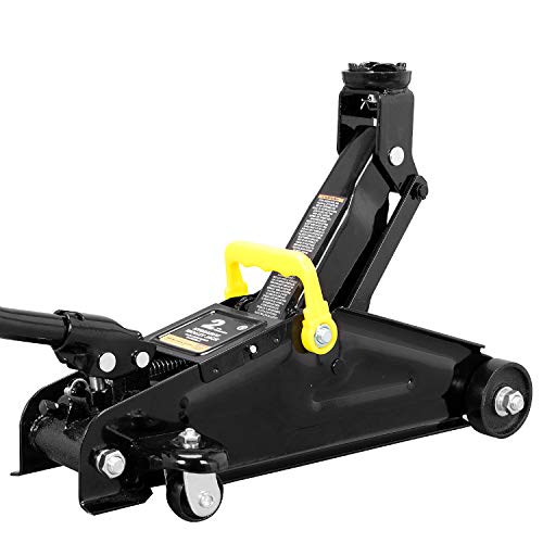 Torin AT82001B-1 Hydraulic Floor Jack Combo with 2 Jack Stands, 2 Ton (4,000 lb.), Black