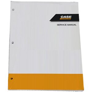 case skid steer 435, 445, 445ct workshop repair service manual book - manufacturer part number - mpn # 6-75491