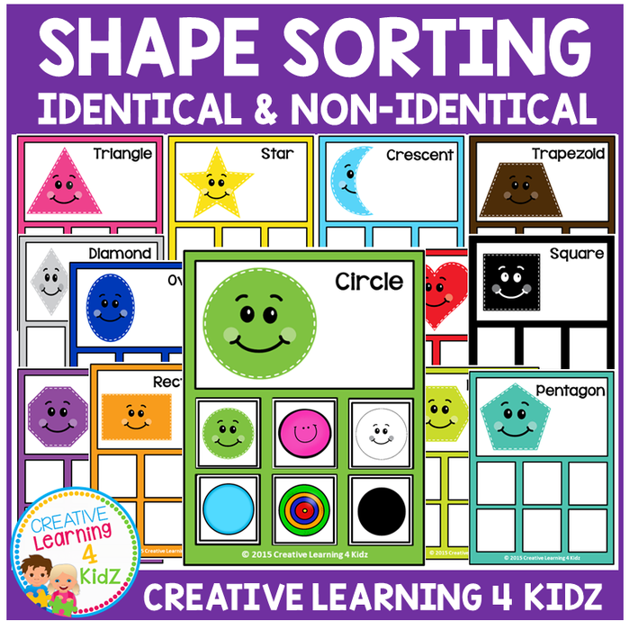 Identical & Non-Identical Shape Sorting Mats