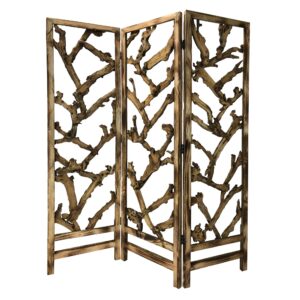 screen gems room divider, brown