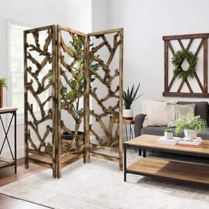 Screen Gems Room Divider, Brown