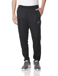 adidas men's tiro 21 track pants, black/dark grey heather, medium