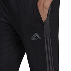 adidas Men's Tiro 21 Track Pants, Black/Dark Grey Heather, Medium