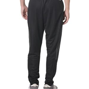 adidas Men's Tiro 21 Track Pants, Black/Dark Grey Heather, Medium