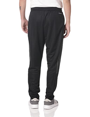 adidas Men's Tiro 21 Track Pants, Black/Dark Grey Heather, Medium