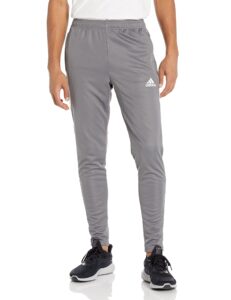 adidas men's tiro 21 track pants, team grey four, small