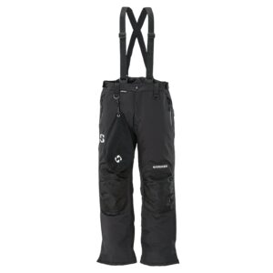 striker women's prism durable breathable water-resistant outdoor ice fishing pant with sureflote flotation technology, 8 black