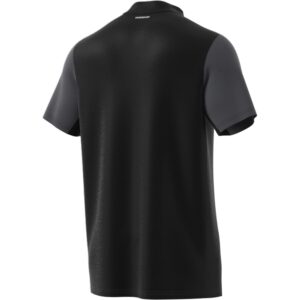 adidas Men's Club Tennis Polo Shirt, Black/Grey/White, Medium