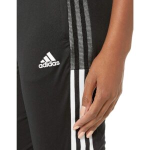 adidas womens Tiro 21 3/4 Pants Black X-Large