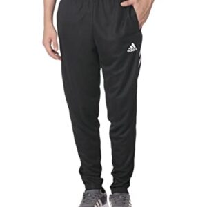 adidas Men's Tiro 21 Track Pants, Black/White, Small