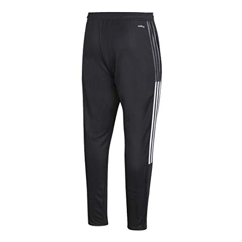 adidas Men's Tiro 21 Track Pants, Black/White, Small