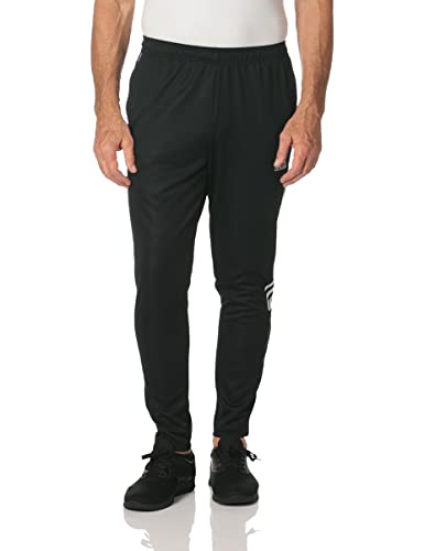 adidas Men's Tiro 21 Track Pants, Black/White, Small