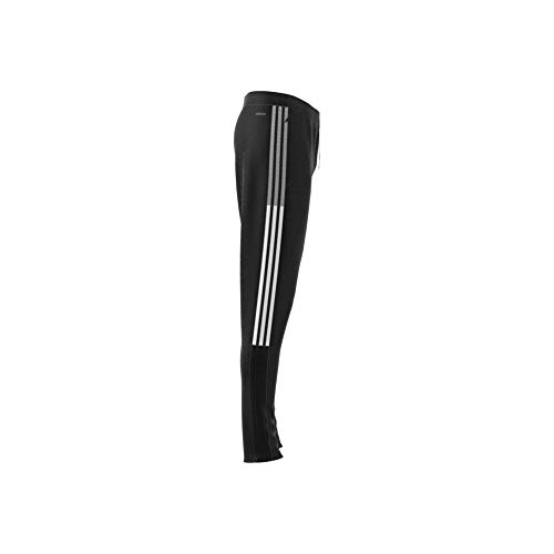 adidas Men's Tiro 21 Track Pants, Black/White, Small