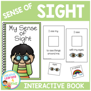 sense of sight interactive book