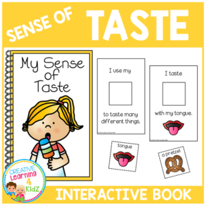 sense of taste interactive book