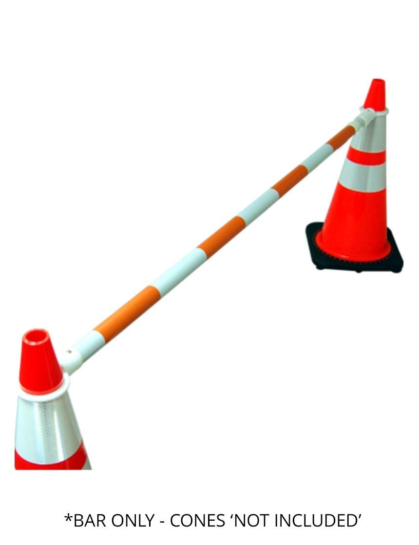 6ft to10ft Expandable Cone Bar, for Cones & Delineators