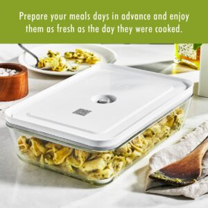 ZWILLING Fresh & Save Large Vacuum Sealer Container, Casserole Dish with Lid, Brownie Pan, Lasagna Pan, Pizza Pan, 11.5 x 7.9 x 3.2-inch