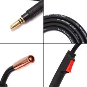 IHAYNER 15 Feet (4.5m) K530-6 MIG Welding Gun Torch Stinger Fits for Lincoln Magnum 100L 100Amp MIG Gun and Cable MIG Pak 140 180,Power MIG 140C 140T 180C 180T