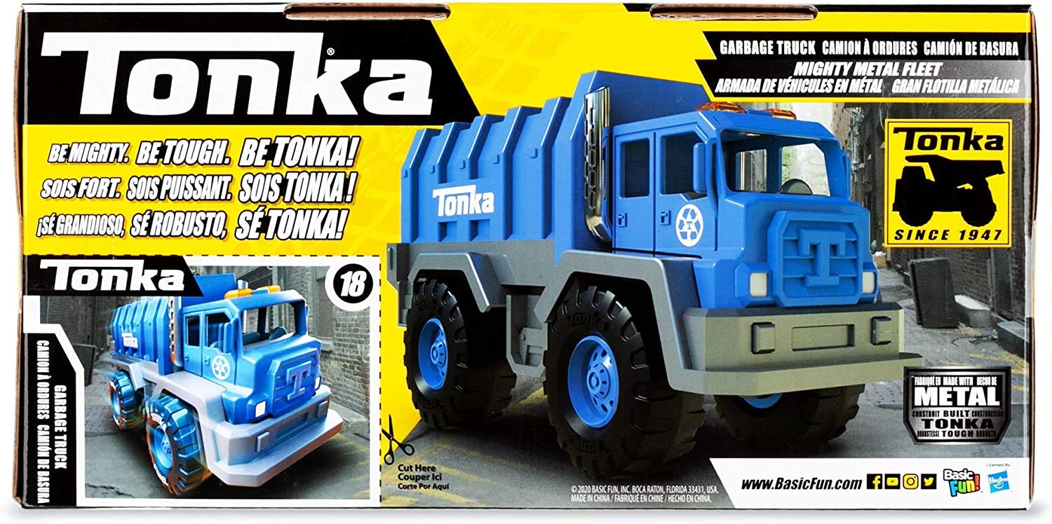 Tonka - Mighty Metal Fleet Garbage Truck