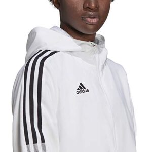 adidas womens Tiro 21 Windbreaker White Large