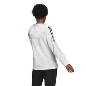 adidas womens Tiro 21 Windbreaker White Large