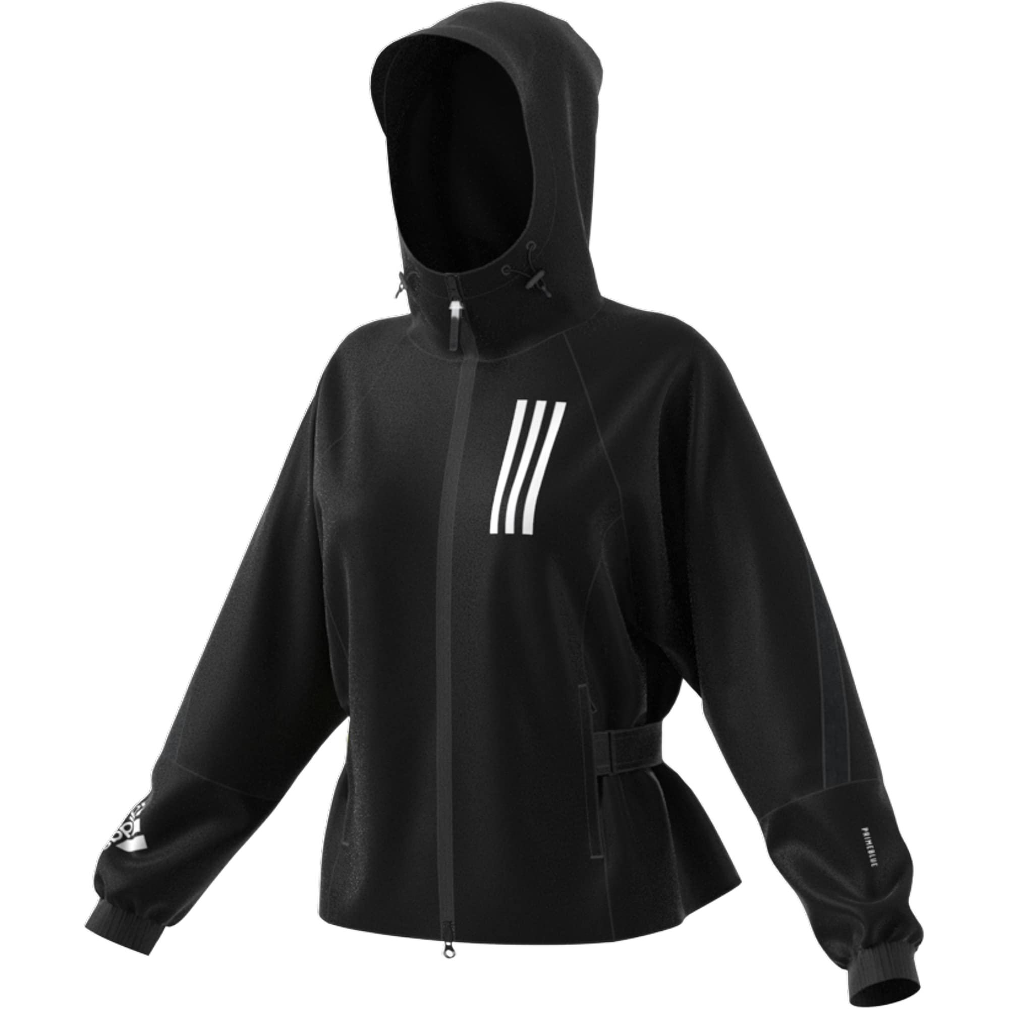 adidas,Womens,W.N.D. Jacket,Black/Black,Small